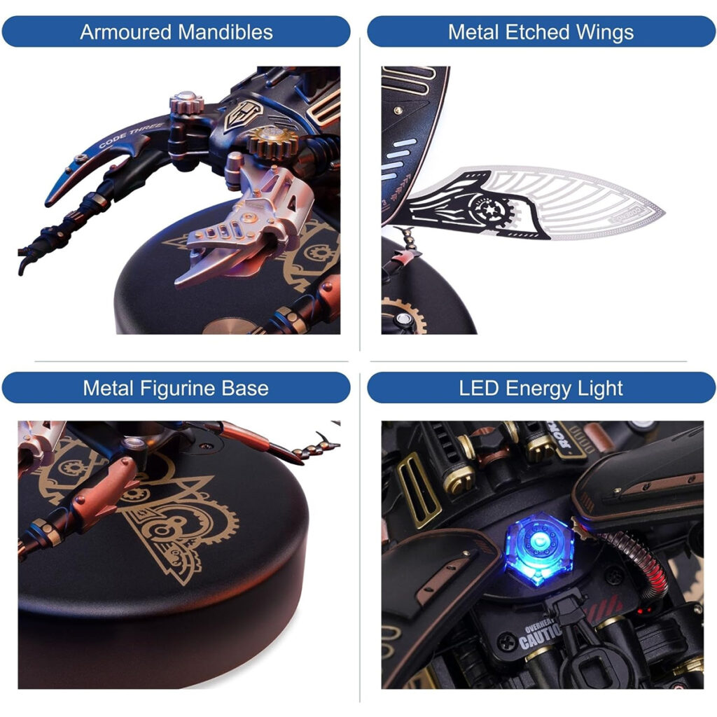 Storm Beetle Model DIY 3D Puzzle MI03 Mô hình Deer Store – Mô hình gỗ ...