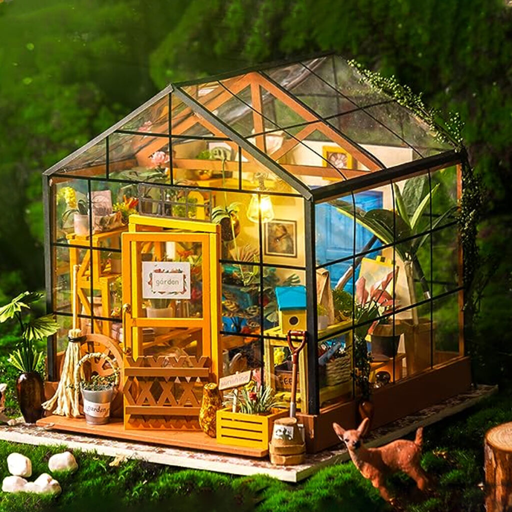 Cathy’s Flower House DIY Miniature House DG104 Mô hình Deer Store – Mô ...