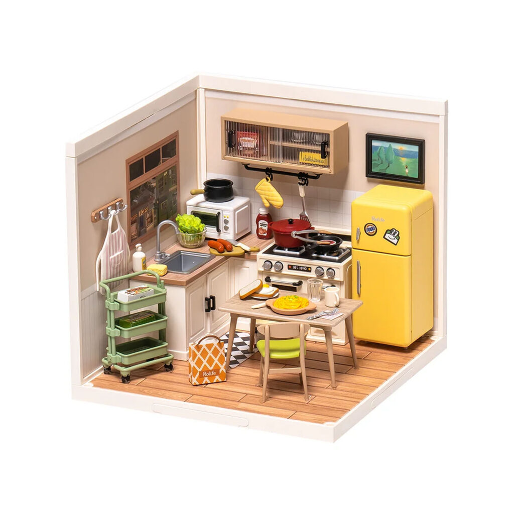 Rolife Happy Meals Kitchen DIY Plastic Miniature House DW008 Mô hình ...